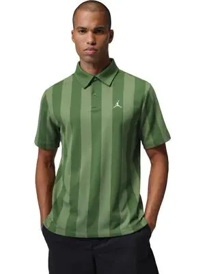 JORDAN Sport Dri-fit Printed Golf Polo - Green