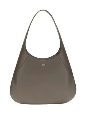 Khaite Large Joan Hobo Shoulder Bag - Grey
