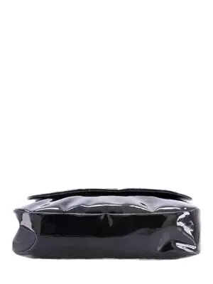 Saint Laurent Jamie 4.3 Quilted Patent Large Shoulder Bag - Black