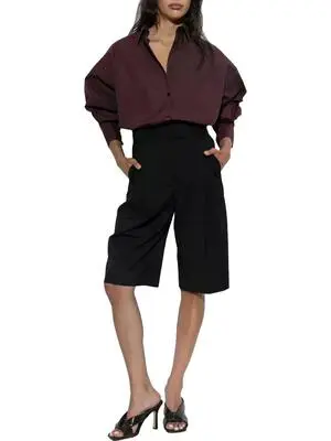 BY MALENE BIRGER Derris Cotton Shirt - Red