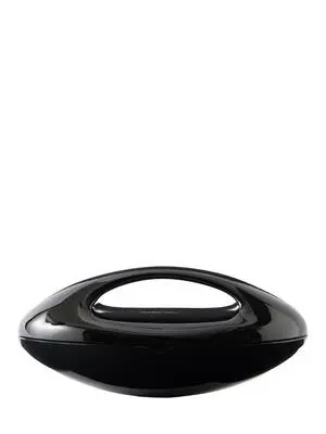 Alaïa Sculptural Minaudiere Resin Clutch - Black