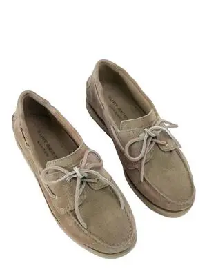 Kurt Geiger Suede Boat Shoes - Neutrals
