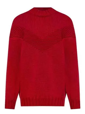 DSQUARED2 DSQUARED2 Chevron Knit High Neck Sweater