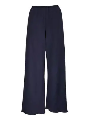 PETER COHEN Pull-on Wide Leg Trousers - Blue