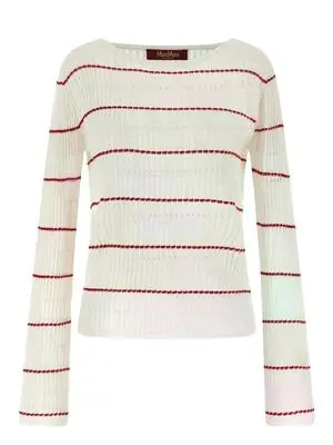 Max Mara Ribbed-knit Sweater - Neutrals
