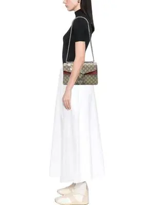 GUCCI Gucci GG Supreme Blooms Dionysus Shoulder Bag