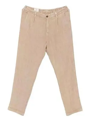 MYTHS Pleated Trousers - Neutrals