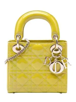 Dior Mini Lady Satchel - Yellow