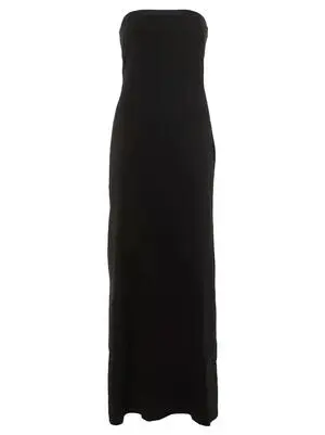 PAULE KA Strapless Bow-detail Maxi Dress