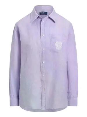 Polo Ralph Lauren Wimbledon Embroidered Shirt - Purple