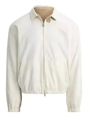 Ralph Lauren Purple Label Long-sleeve Bomber Jacket - Neutrals