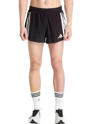 Adidas Adizero 3-stripe Performance Shorts - Black