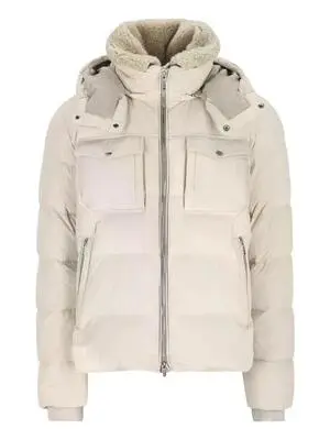 MOORER Hooded Padded Jacket - Neutrals
