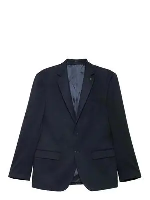 Karl Lagerfeld Notched-lapels Single-breasted Jacket - Blue