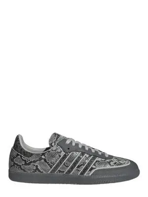 Adidas Samba Snake-effect Sneakers - Grey