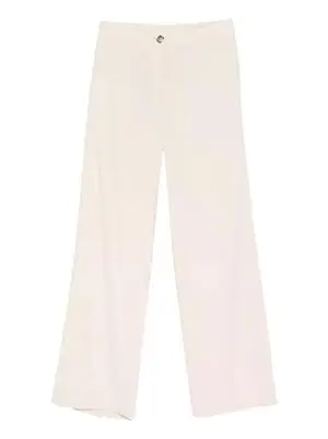 VICOLO Wide-leg Trousers - Neutrals