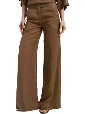 NINE:INTHE:MORNING Nadia Trousers - Brown
