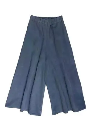 Dusan Cropped Trousers - Blue