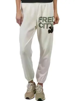 FREECITY Cotton Track Pants - Neutrals