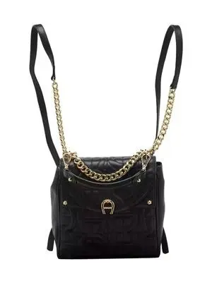 AIGNER Diadora Leather Backpack