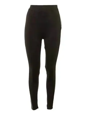 Maje Presy Side-stripe Trousers - Black