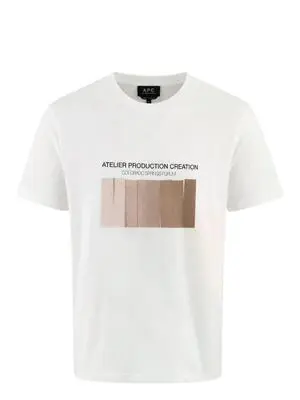 A.p.c. Graphic Print T-shirt - White