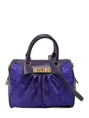 Moschino Satchel Bag - Purple