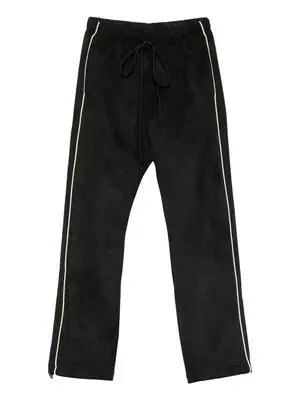 Fear Of God Essentials Side-stripe Track Pants - Black