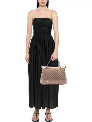 Gucci Gg Canvas Mayfair Satchel - Neutrals