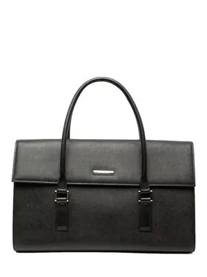 Burberry Leather Handbag - Black
