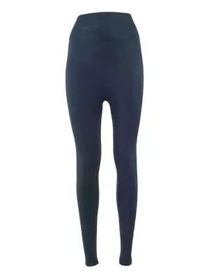 Max Mara Logo Jersey Leggings - Blue
