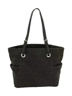 Michael Kors Jet Set Canvas Tote Bag - Black