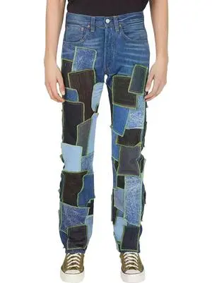 DRX FARMAXY FOR LN-CC DRx FARMAxY FOR LN-CC Patchwork Jeans