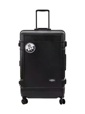 EASTPAK Hard-shell Luggage With Logo Plaque - Black