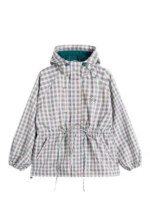 DAMSON MADDER Liu Check Raincoat - Multi