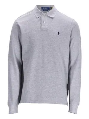 Polo Ralph Lauren Long-sleeved Polo Shirt - Gray