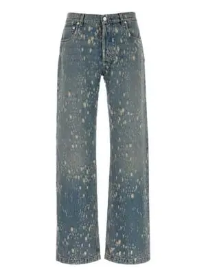 Alexander McQueen Distressed Five-pocket Jeans - No