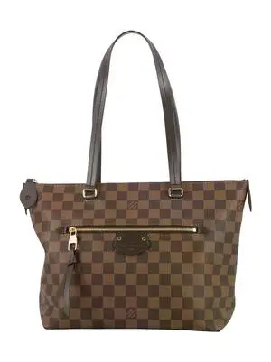 LOUIS VUITTON Damier Ebene Iena Pm Tote Bag - Brown