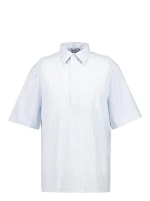 Dior Polo S/s Col7 Cotton - Blue