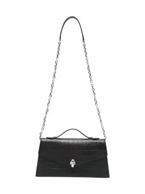 Alexander McQueen Skull Shoulder Bag - Black