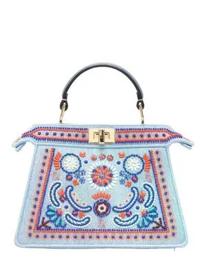 Fendi Peekaboo Iseeu Tote Bag - Blue