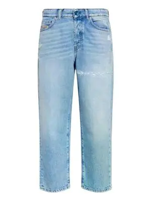 DIESEL® 1981 D-went Distressed Jeans - Blue