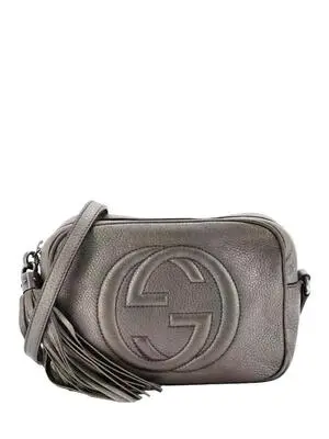 Gucci Gucci Soho Disco Small Crossbody Bag Grey