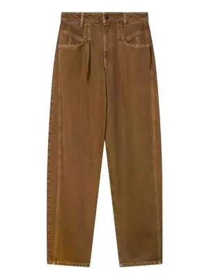 Isabel Marant Étoile Lisha Wide-leg Jeans - Brown