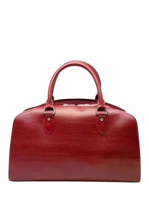 LOUIS VUITTON Epi Pont Neuf Pm Handbag - Red