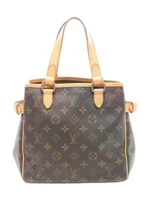 LOUIS VUITTON Monogram Canvas Batignolles Tote Bag - Brown