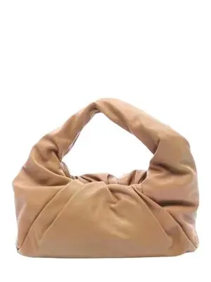 Bottega Veneta Gathered Shoulder Bag - Brown