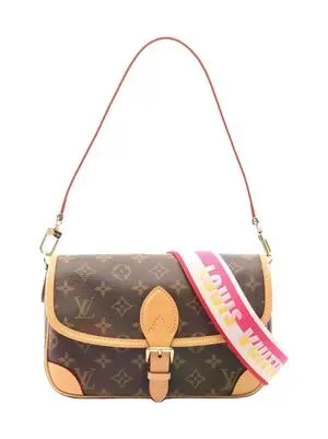 LOUIS VUITTON Monogram Diane Shoulder Bag - Brown