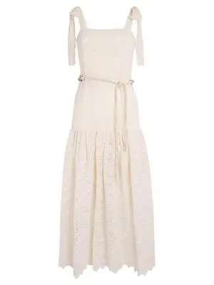 Zimmermann Indra Lace Maxi Dress - Ivory
