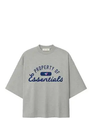 Fear Of God Blue Jays Merch Tee Concrete Heather - Grey